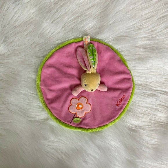 Kaloo | Toys | Kaloo France Pink Velour Bunny Lovey | Poshmark